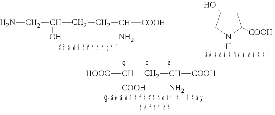 1. Аминокислоты с неполярными (гидрофобными) радикалами.