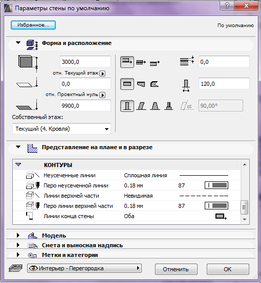 3.Стены