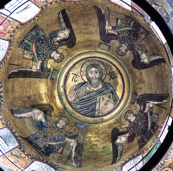 7. Христос Вседержитель (Пантократор). Мозаїка купола Софійського ...