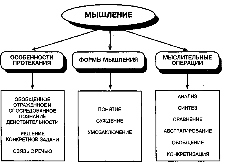 Основные виды памяти